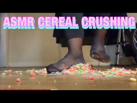 ASMR CEREAL CRUSHING SOUNDS - YouTube