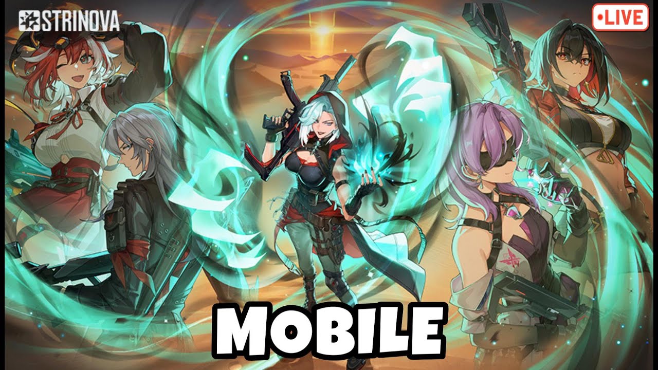 New Anime Shooter STRINOVA MOBILE Live (How to download) - YouTube