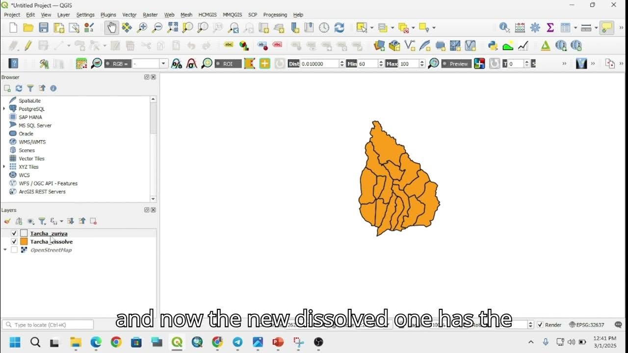 Part 5: Downloading digital elevation model (DEM) in QGIS - YouTube