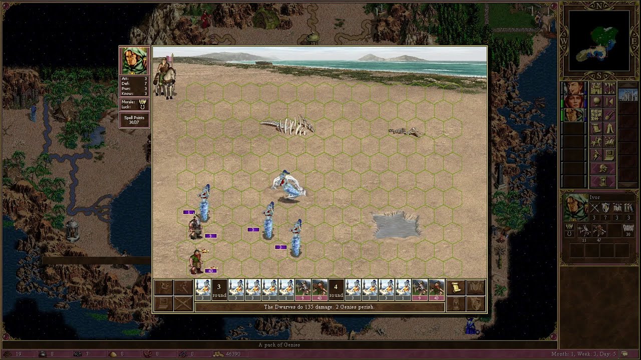 Heroes 3 playthrough: Angelic Pride - month 1, part 4 - YouTube