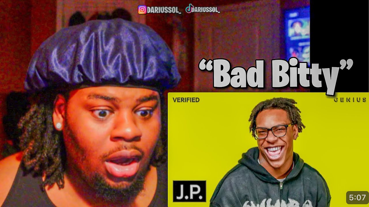 J P "BAD BITTY" OFFICIAL LYRICS & MEANING GENIUS (REACTION) - YouTube