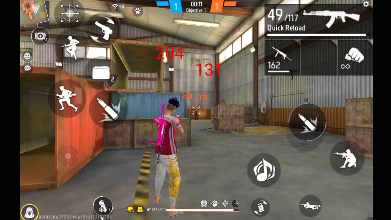 GARENA FREE FIRE MAX SUNIL GAMING LONE WOLF GOD LEVEL GAMEPLAY FREE ...