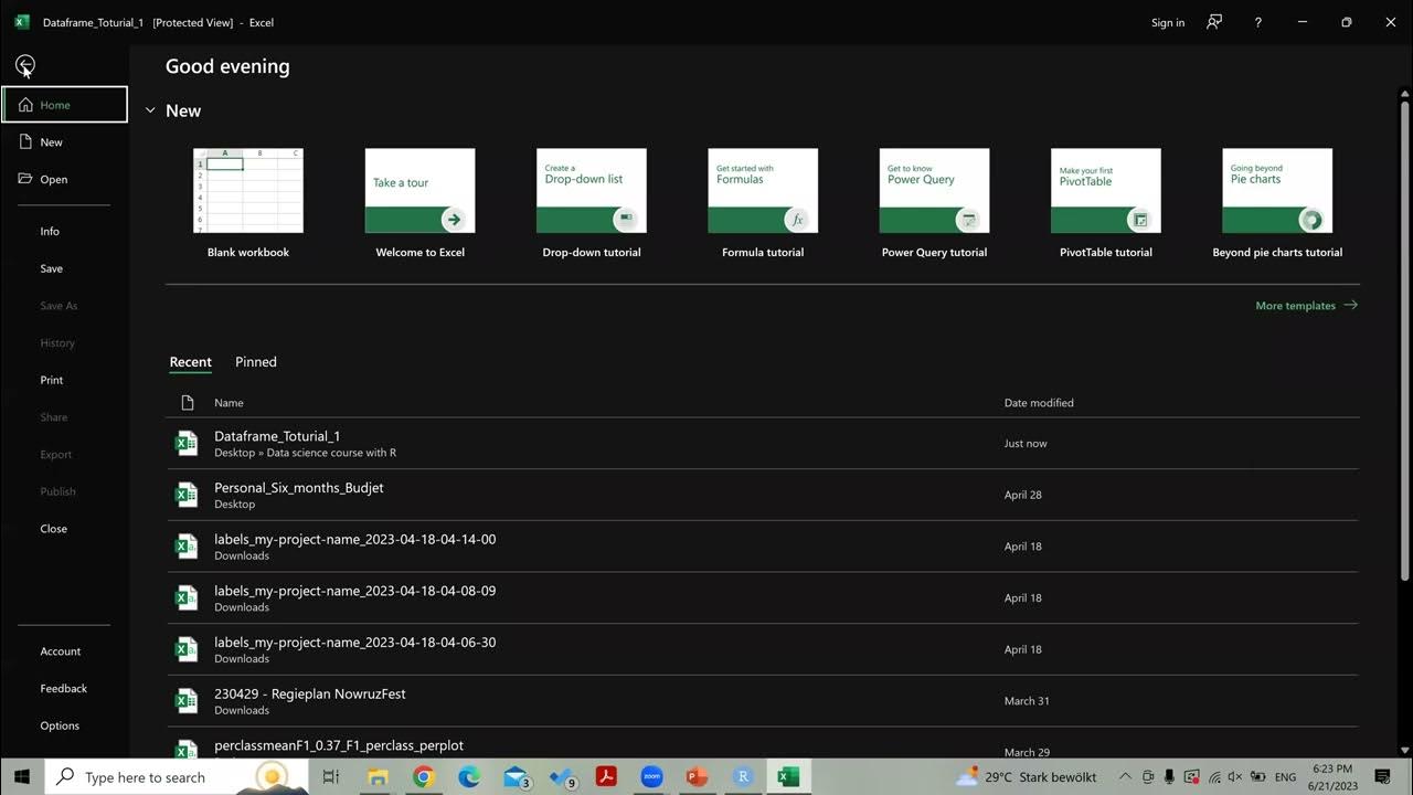 Data Science with R Tutorial 2 working with data frames - YouTube