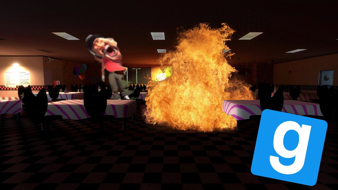 Fredbear's Family Diner Massacre | Gmod Deathmatch - YouTube