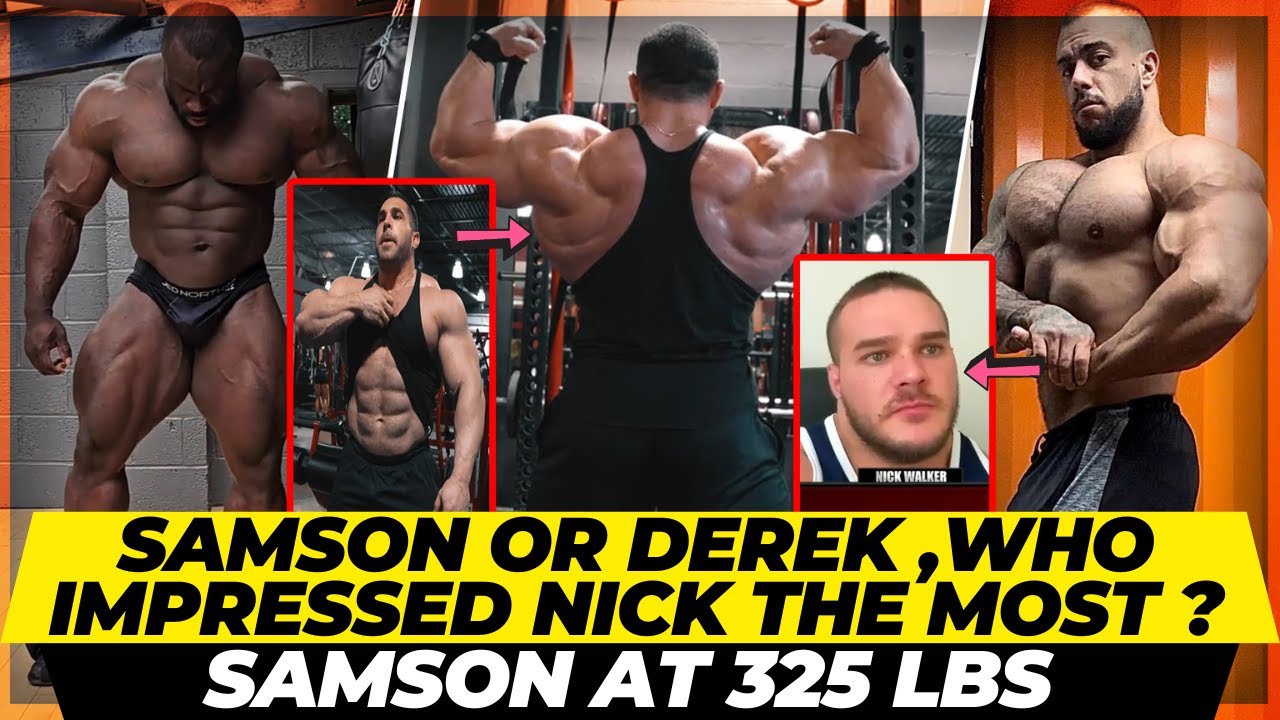 Who impressed Nick Walker the most ? Samson & Derek off season 2023 ...