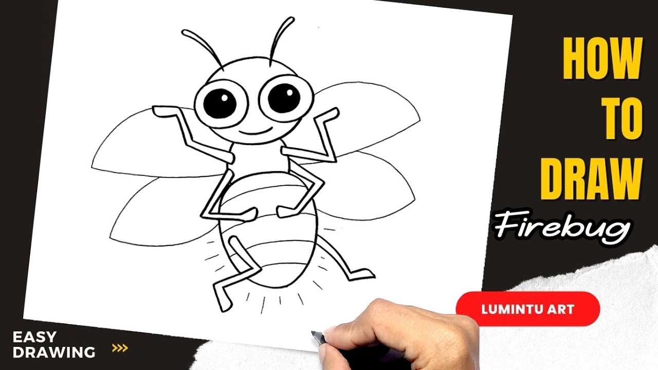 How to draw Firebug - Easy Firebug Drawing - YouTube