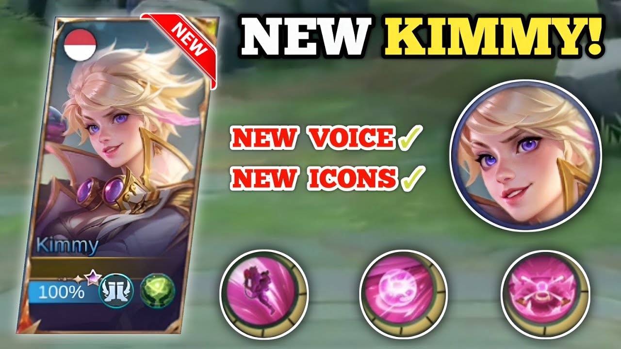 REVAMPED KIMMY! NEW VOICE LINES & NEW SKILL ICONS! (advanced server!😱 ...