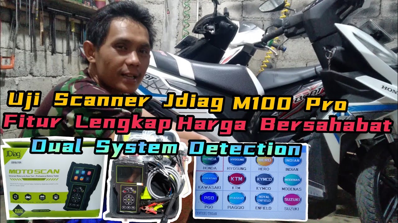 Review scanner jdiag m100 pro - YouTube