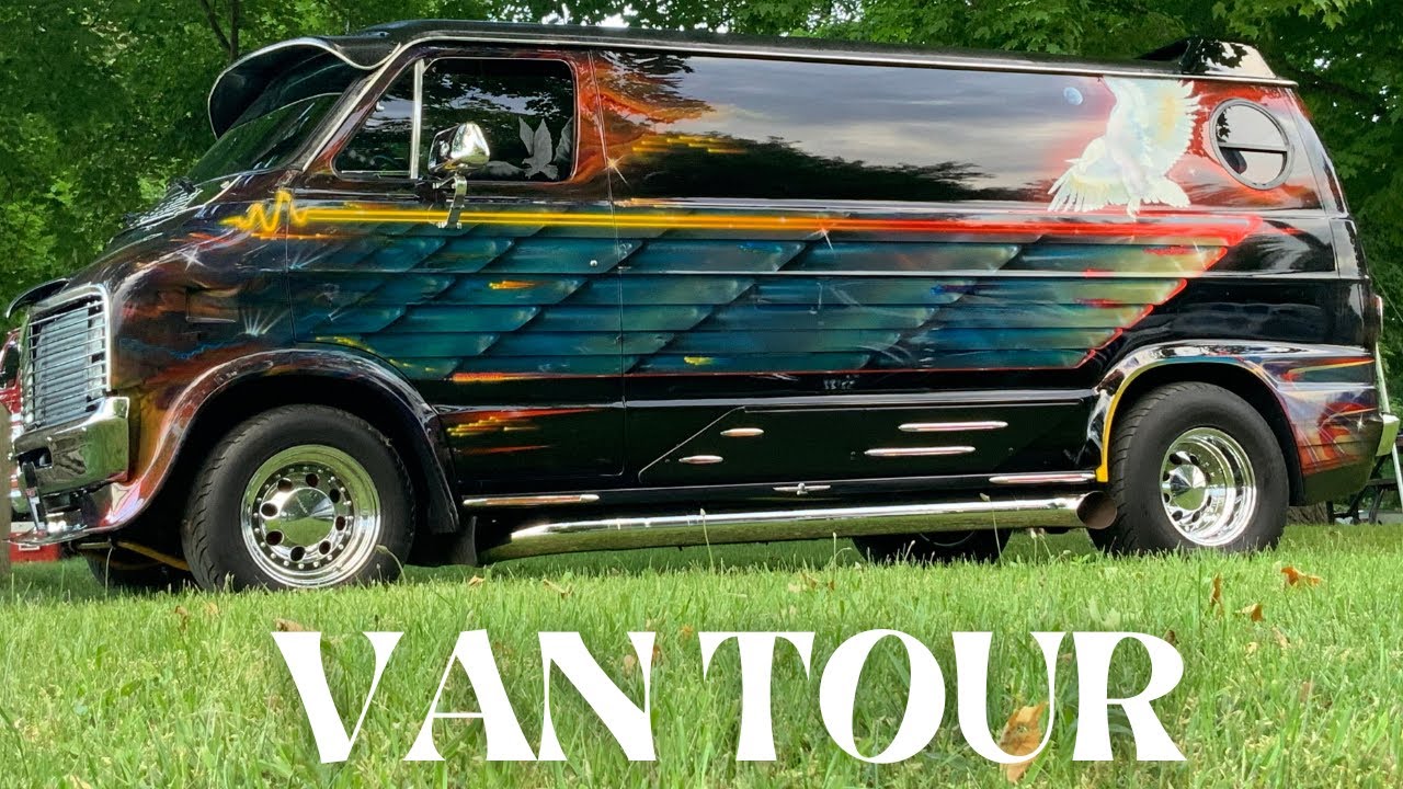VAN TOUR | The Glass Eagle | UNBELIEVABLE 1975 Dodge B200 Van Tour ...