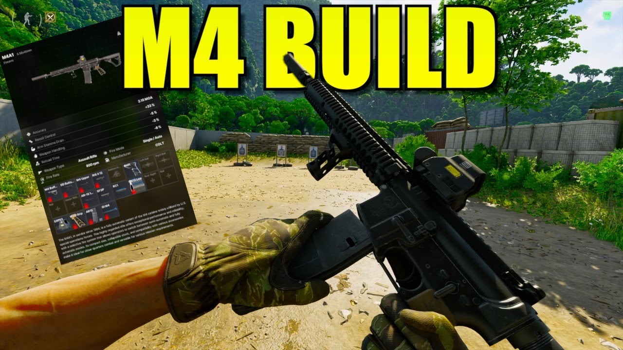 *BEST* M4 Weapon Build | GUIDE | Gray Zone Warfare - YouTube