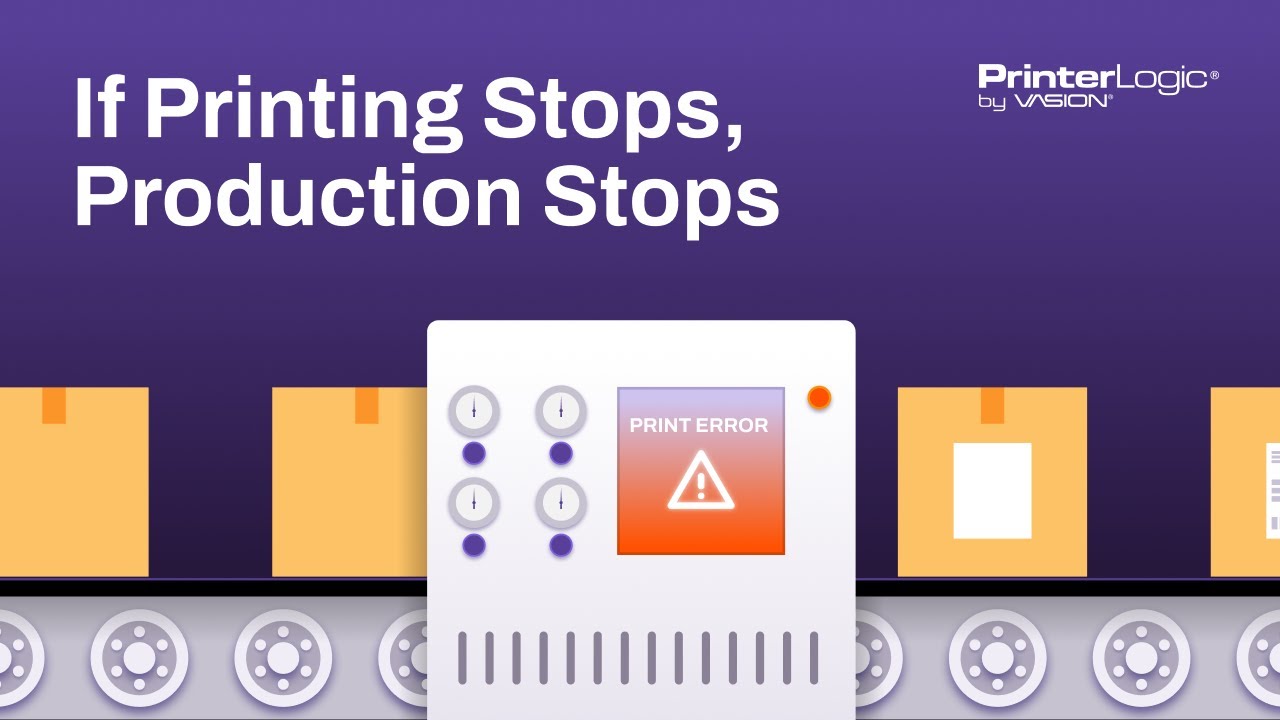 If Printing Stops, Production Stops - YouTube