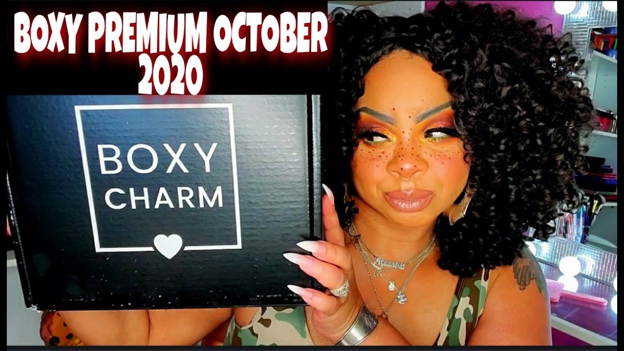 NEW!! BOXY PREMIUM UNBOXING OCTOBER 2020 - YouTube