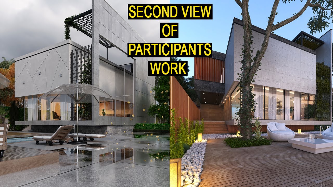 SECOND VIEW OF PARTICIPANTS WORK | | MARCH ARCHITECTURAL RENDERING ...