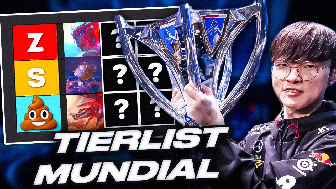 Tier List Campeones del META Worlds 2024 - YouTube