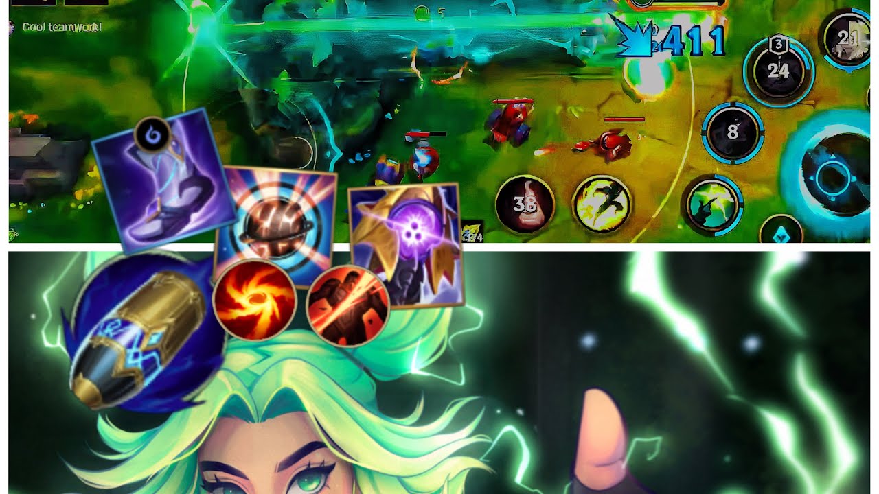 Wild rift Ap mid Zeri guide vs zed and 3 tanks , Rank gameplay solo ...