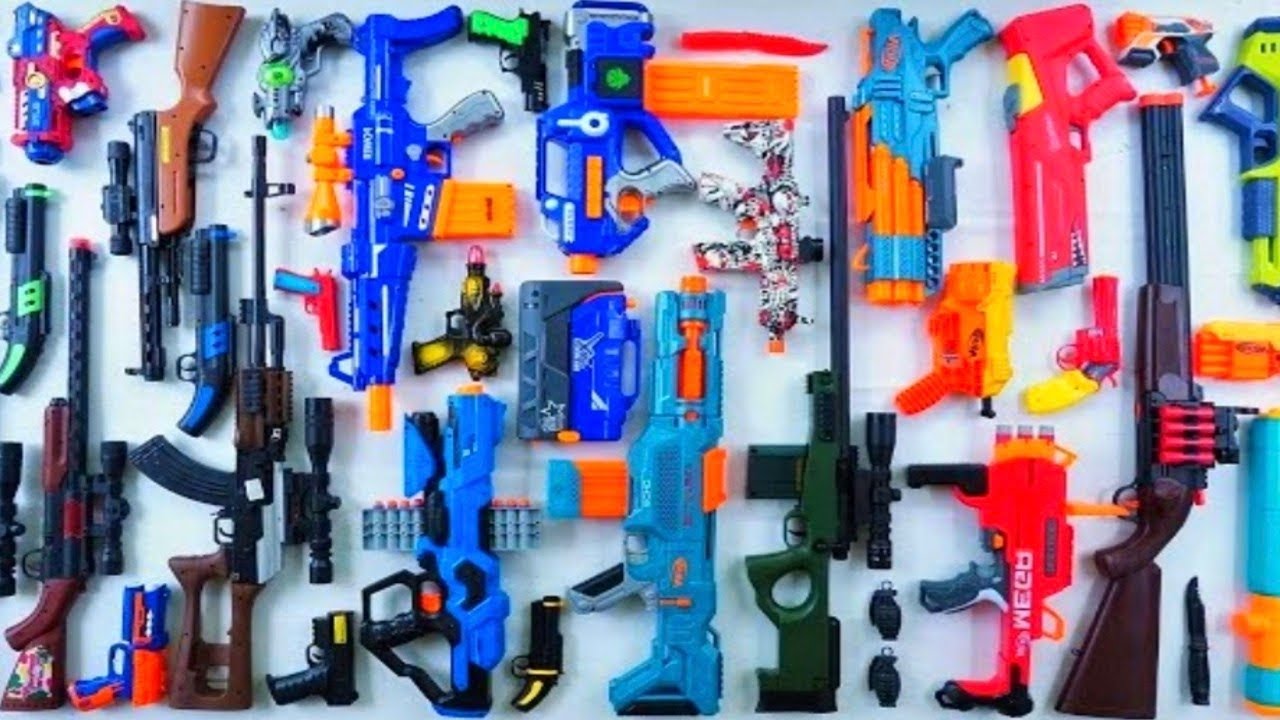 Finding Shooting Toys,M16,SS2,Machine Guns,Auto Sniper,Ak47,Shot Guns ...