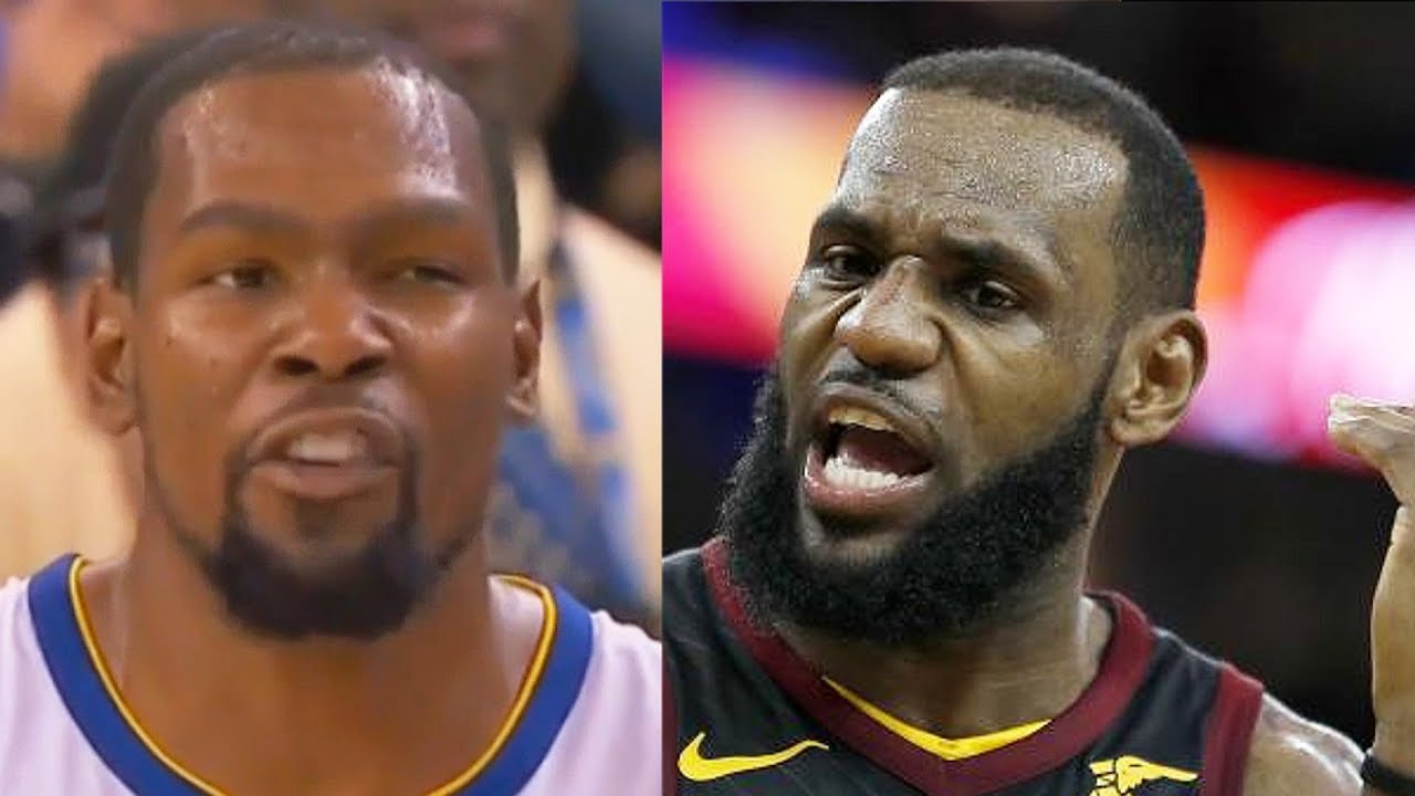 LeBron James ANGRY at Kevin Durant's Fouls Not Being Called by Referees ...