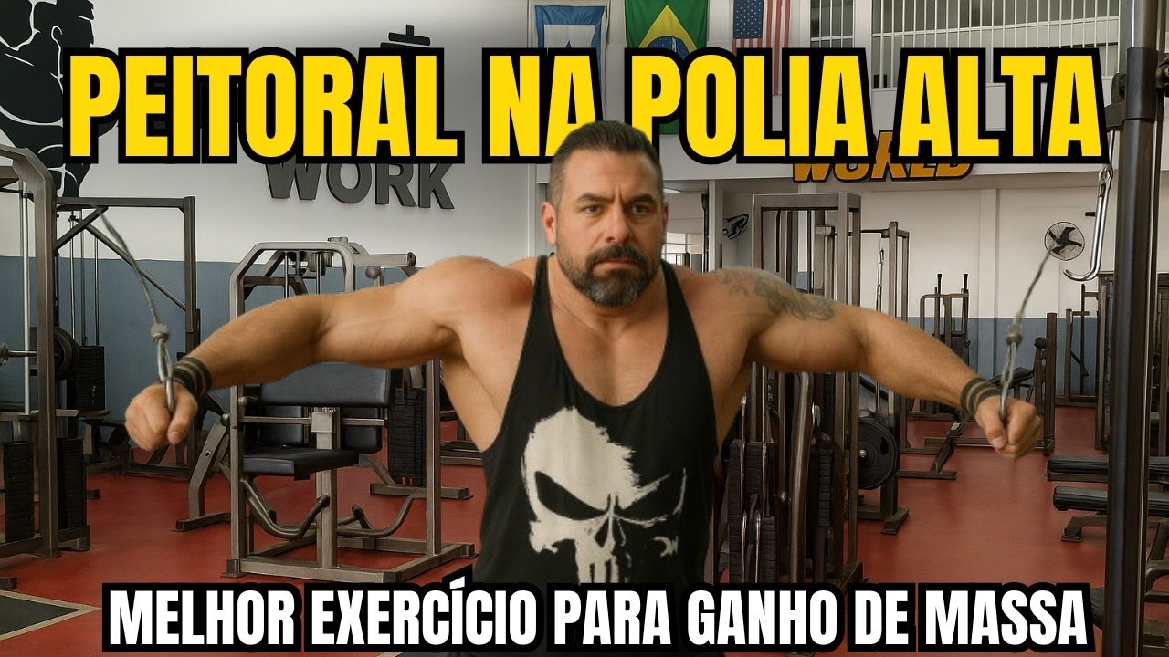 Crossover (Polia Alta) O exercício que vai explodir seu peito. - YouTube