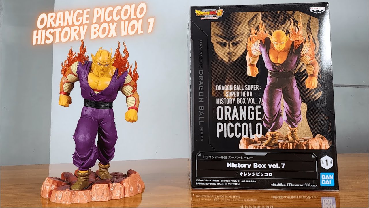 Unboxing Piccolo Orange History Box vol 7 Dragon Ball Super Hero - YouTube