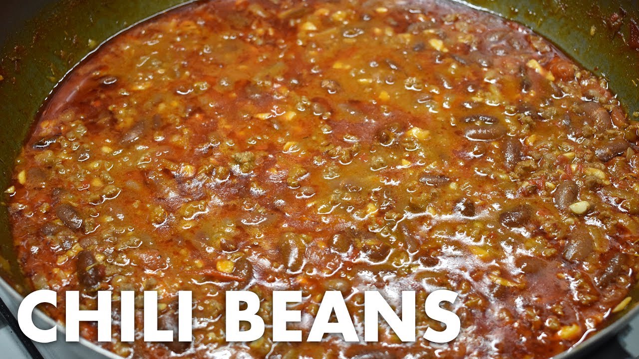 Chili Beans Recipe | #RAPSA! - YouTube