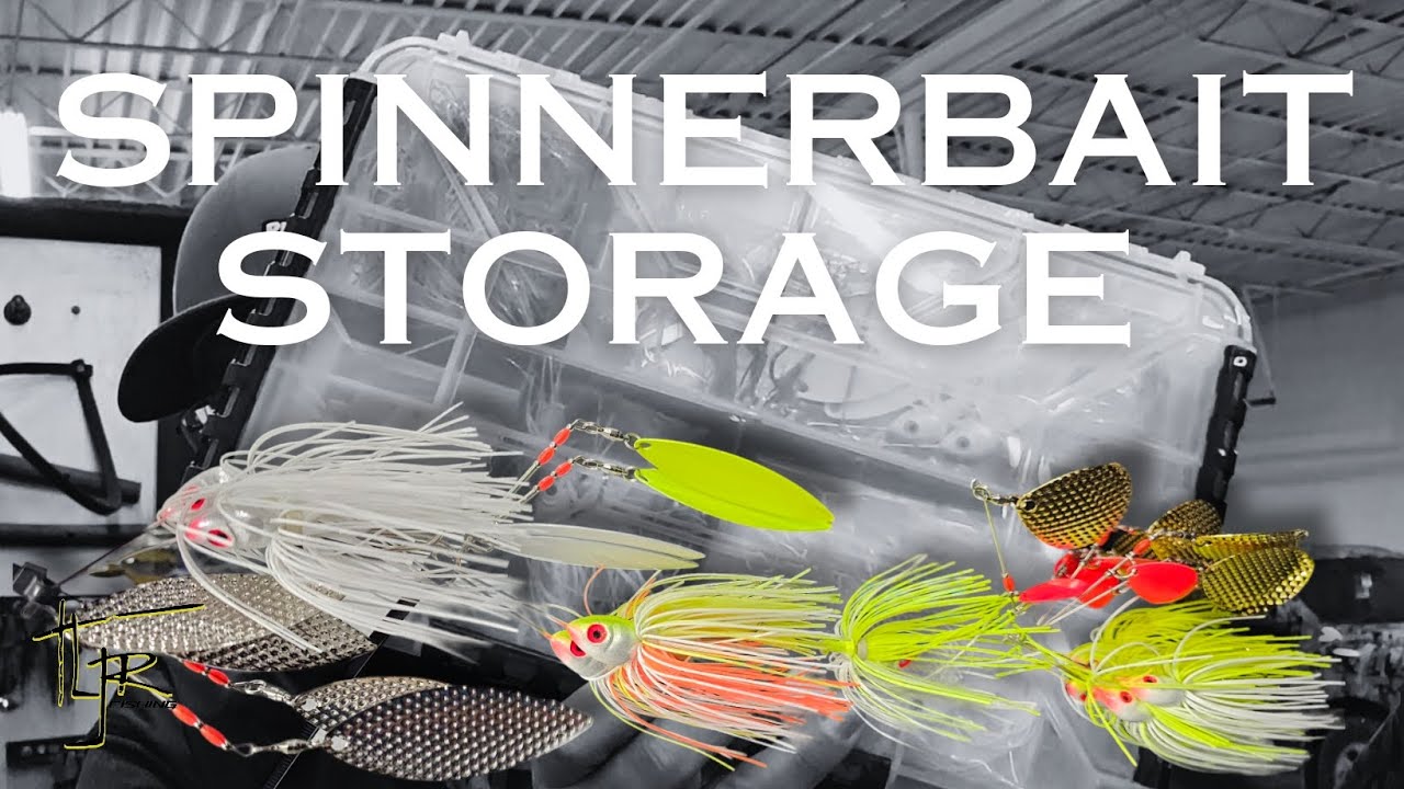 Tackle Organization - Tackle Storage - The BEST Spinnerbait Storage ...