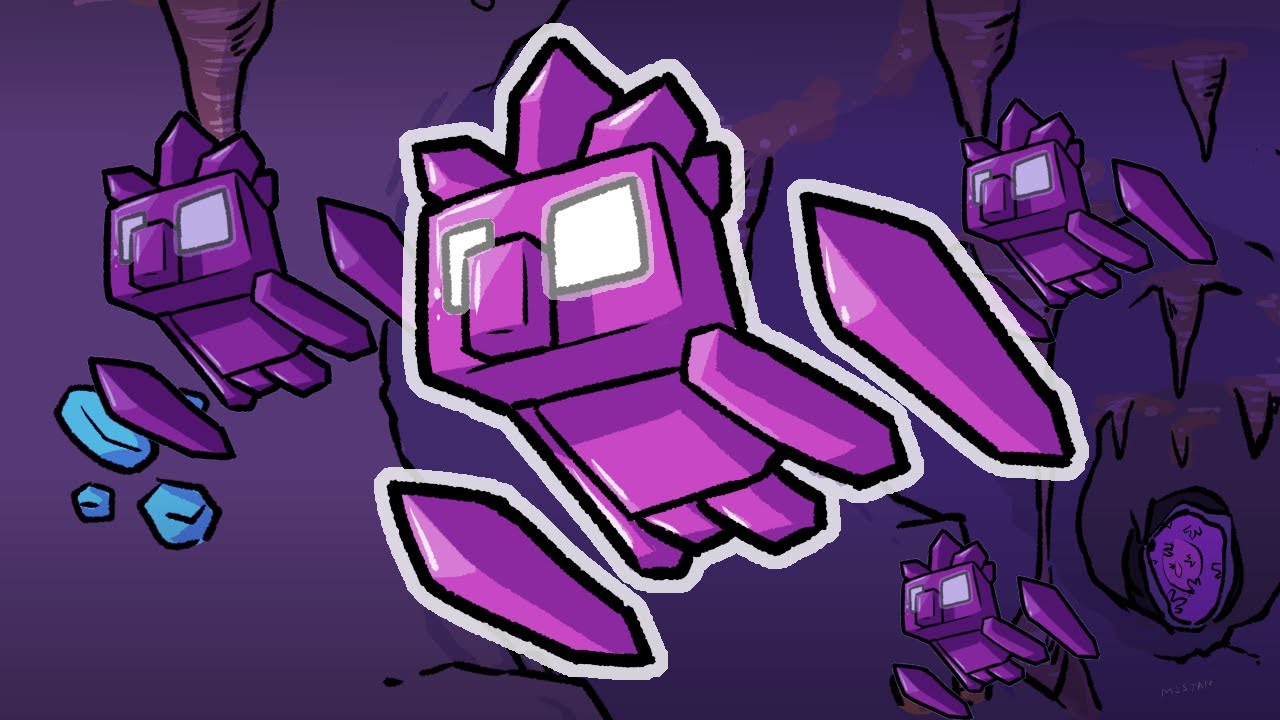 Amethyst Golem - Made by The Community | Minecraft Animation - YouTube