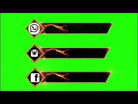 Green screen name tag - YouTube