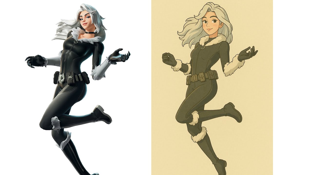 Fortnite Skins in Studio Ghibli Style - YouTube