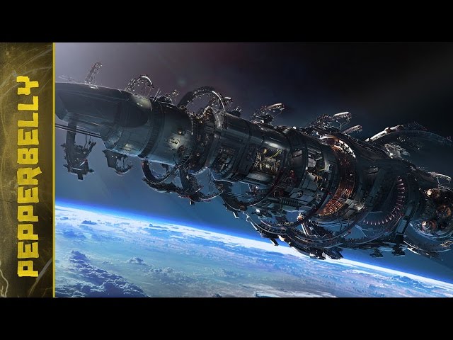 Sci Fi Capital Ship Space