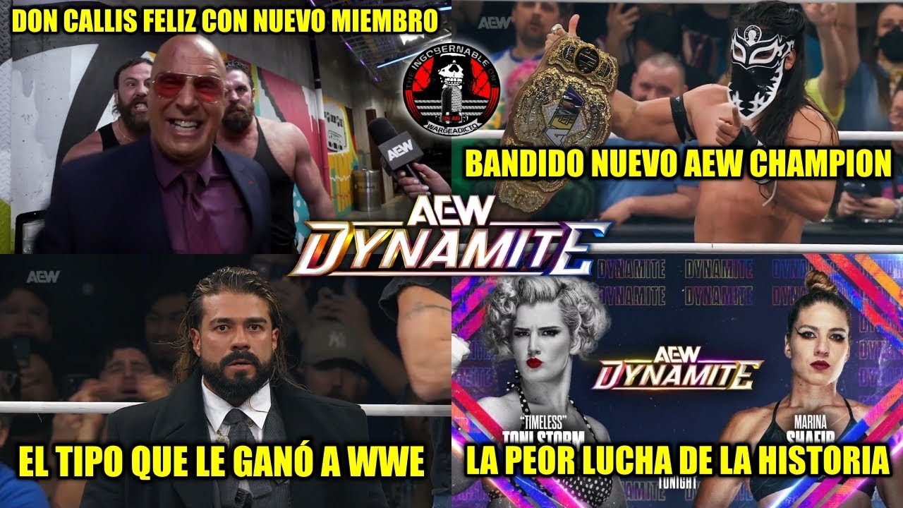 AEW Dynamite 7 de Enero de 2026 - Podcast Picante by Warge - YouTube