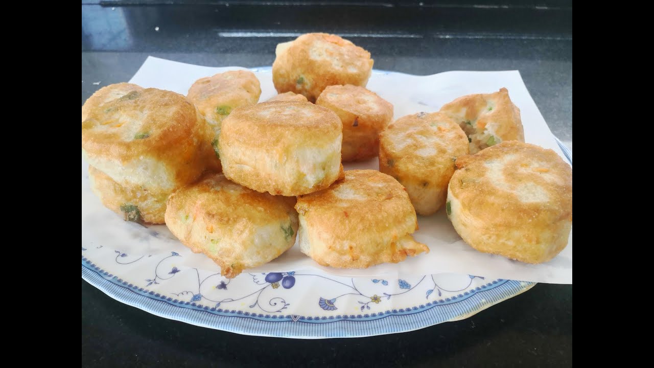 Healthy Chinese Breakfast Cake - YouTube