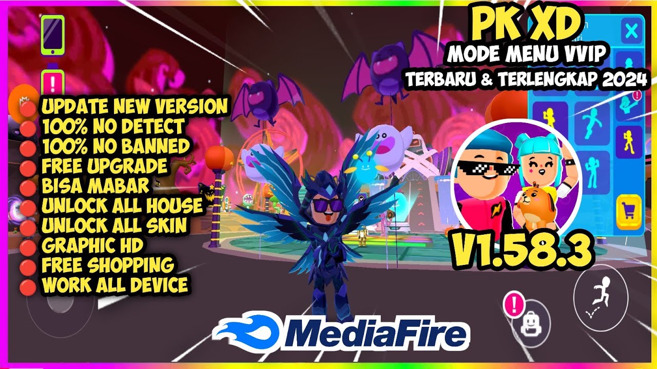UPDATE‼️ PK XD Apk Mod Menu V1.58.3 Terbaru 2024 | UNLIMITED GEMS ...