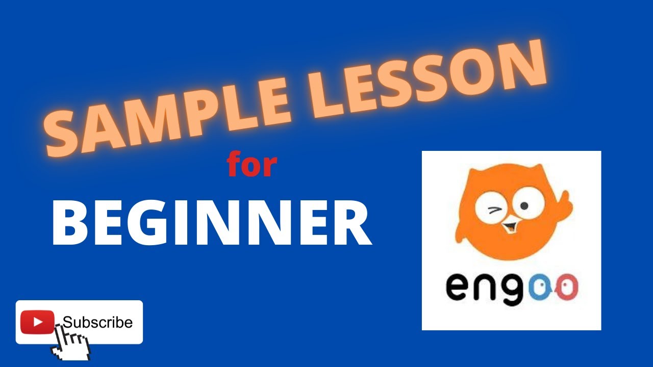 Engoo Sample Class July 2022 (Beginner) - YouTube