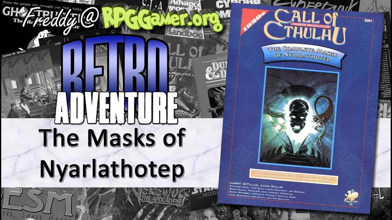 The Masks of Nyarlathotep (Call of Cthulhu, Chaosium, 1984) | Retro ...
