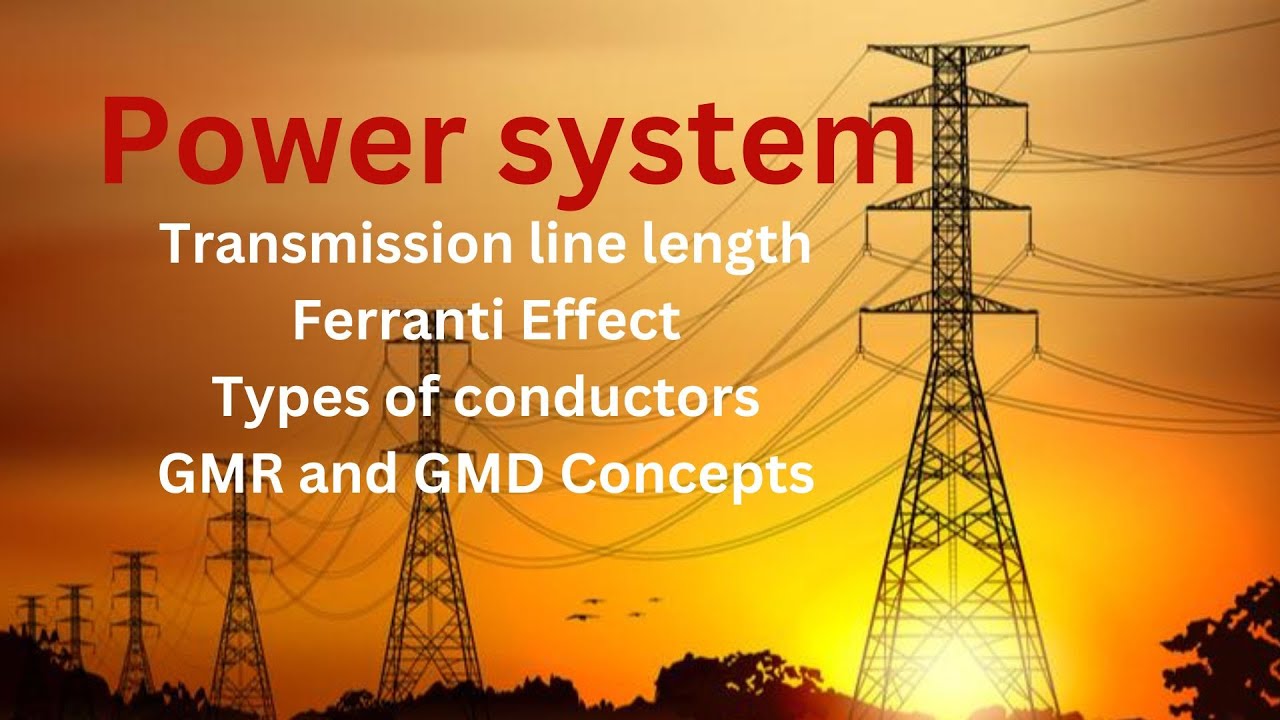 Lec 01 GMD AND GMR in Transmission line |Power system| - YouTube