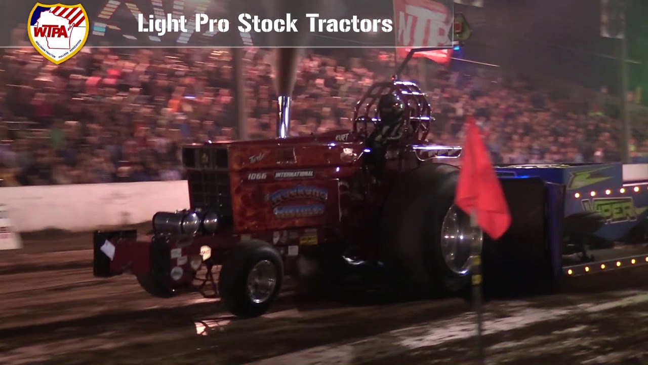 Light Pro Stock Tractors Pulling at Weyauwega, WI - August 25th, 2018 ...