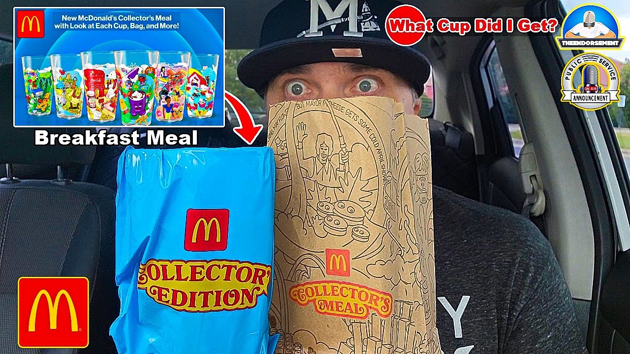 McDonald's® Collector's Meal Review! 🤡 | What Cup Did I Get? 🥤 ...