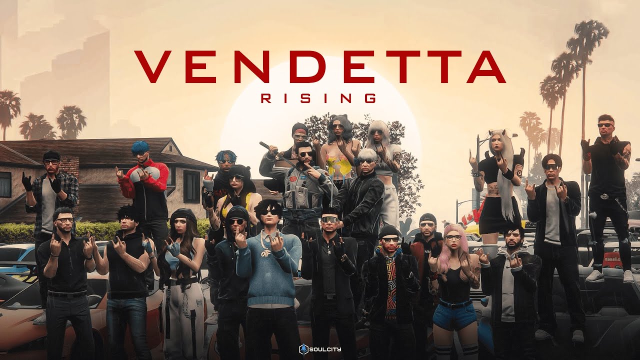 Cheeku / Vendetta📈 / S8UL HeadFlicker / SoulCity By Echo RP / GTA5 RP # ...