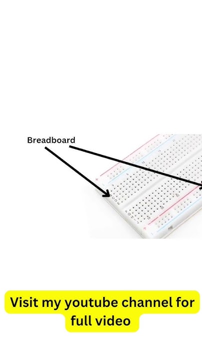 Breadboard basics| simplest explanation in just 5 minutes #viralvideo # ...
