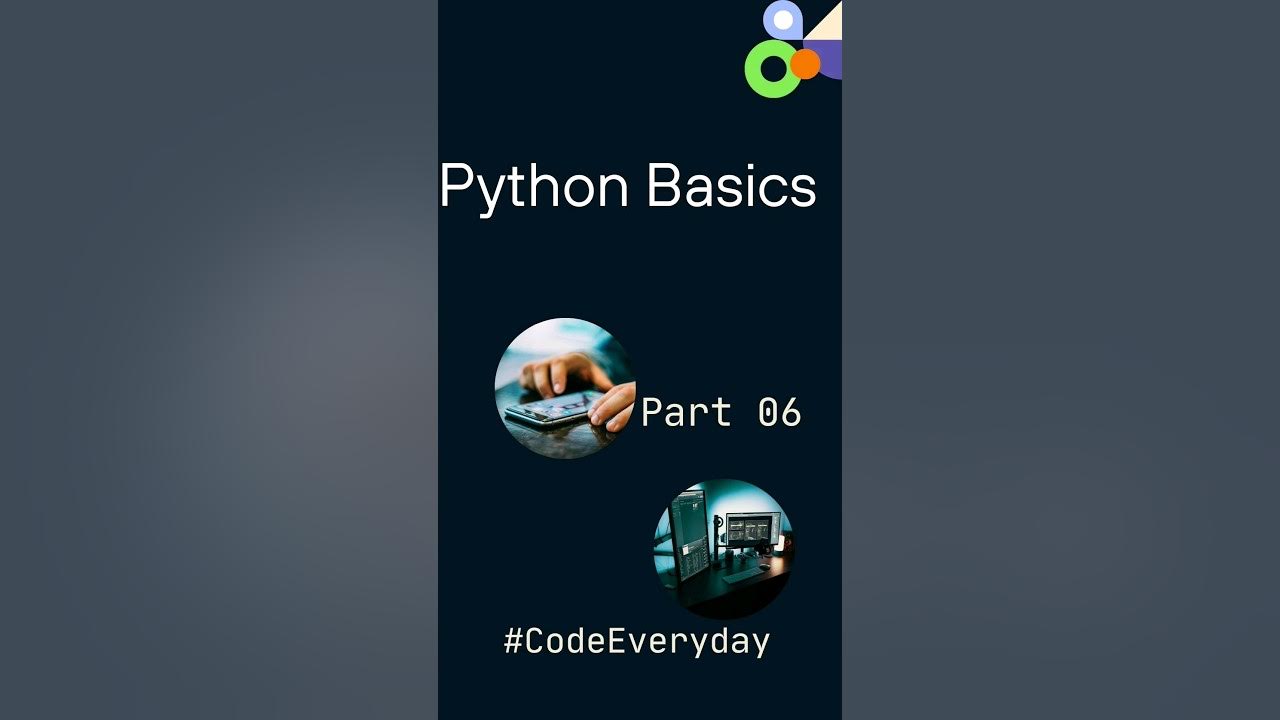 Python Basics Part 06 Machinelearning Datasciencetutorial Pandastutorial Pythontutorial