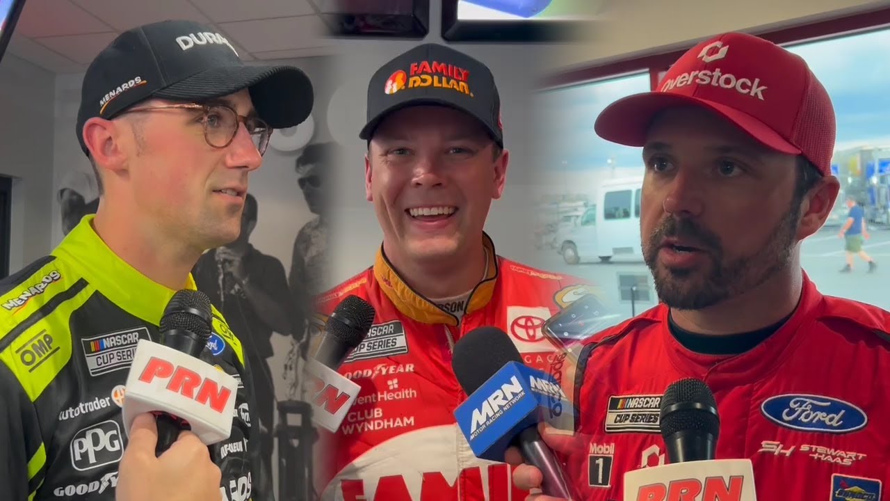 Austin Cindric, Erik Jones & Josh Berry on Participating in Drivers-Only Broadcast - YouTube