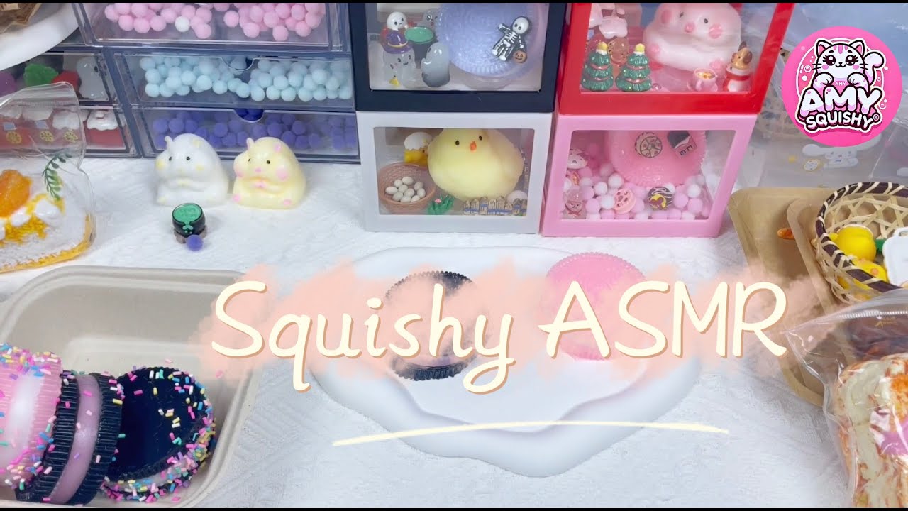 Satisfy Your Senses: Amy Squishy ASMR Oreo & Taba Squishy💗 - YouTube