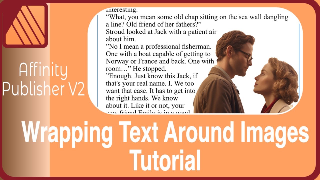 Wrapping Text Around Images Tutorial With Affinity Publisher V2 On The ...