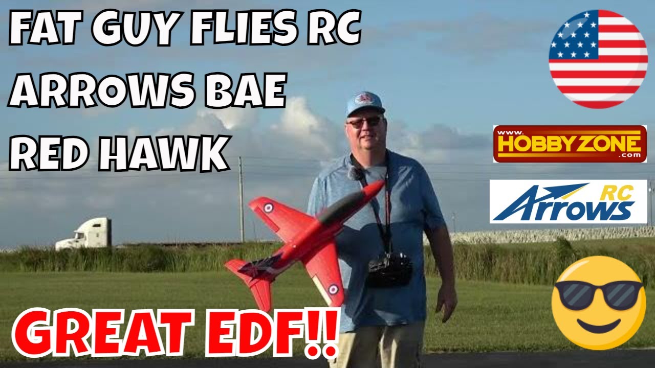 MAN WHAT A GREAT EDF! ARROWS RC BAE RED HAWK BY Fat Guy Flies RC - YouTube