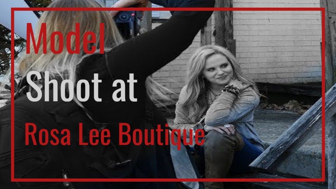 Model Shoot at Rosa Lee Boutique - Anniston, Alabama - YouTube