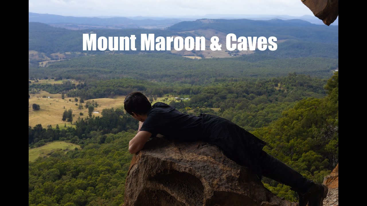 Mount Maroon Cave Views (Australia) - YouTube