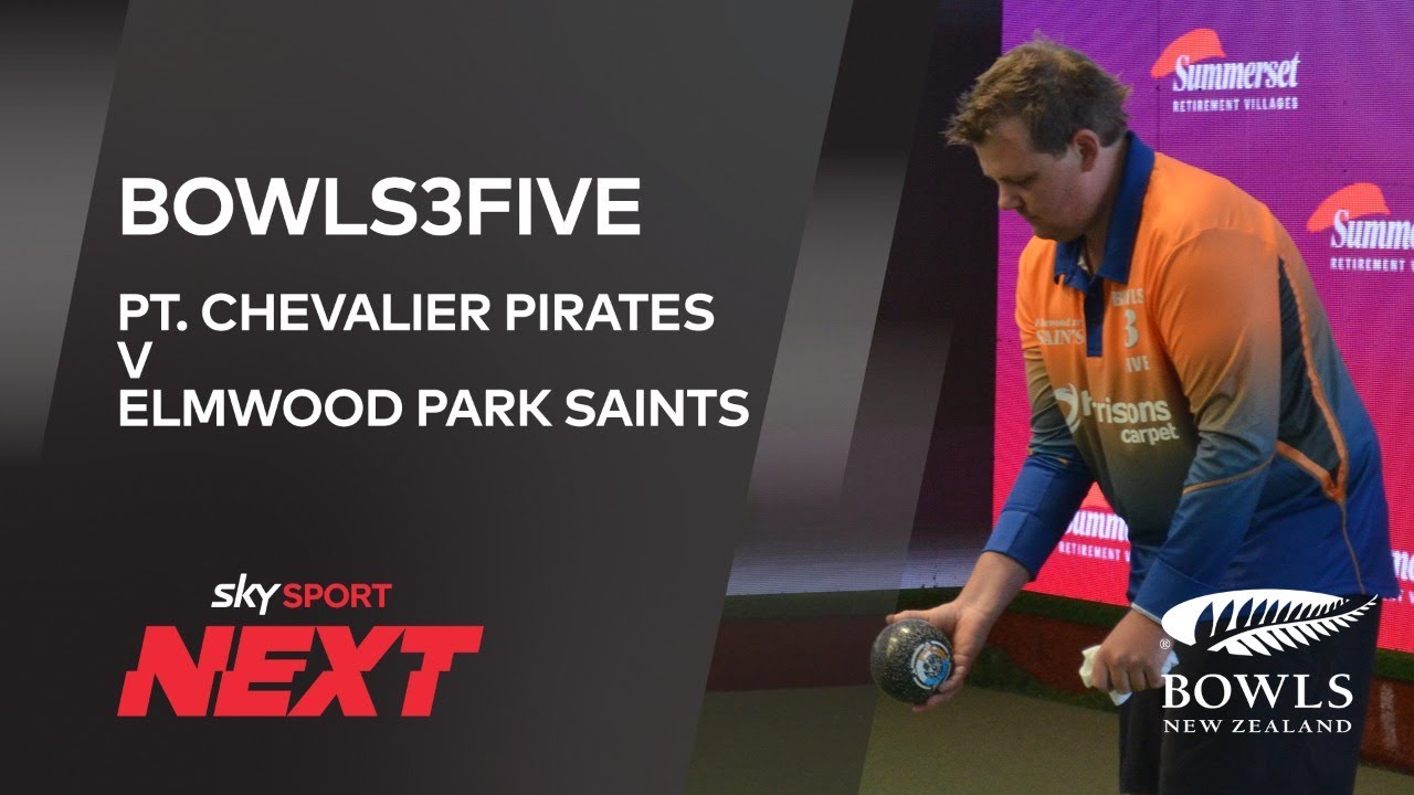 Pt. Chevalier Pirates v Elmwood Park Saints | BOWLS3FIVE - YouTube