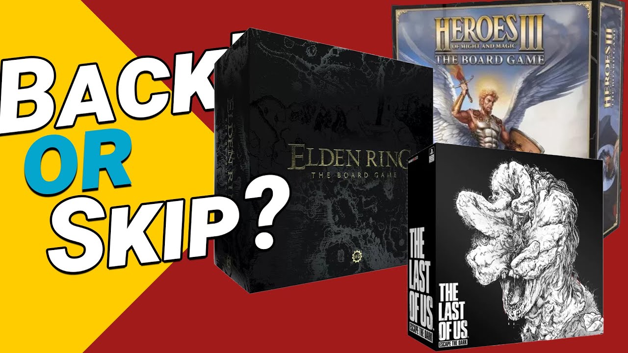 Kickstarter Roundup - Back or Skip? // IP Games Galore! - YouTube