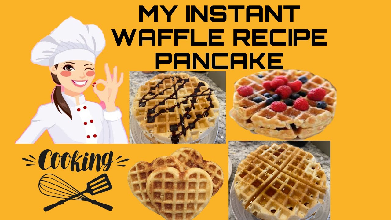 HOW TO MAKE MY INSTANT WAFFLE FOR BREAKFAST - YouTube