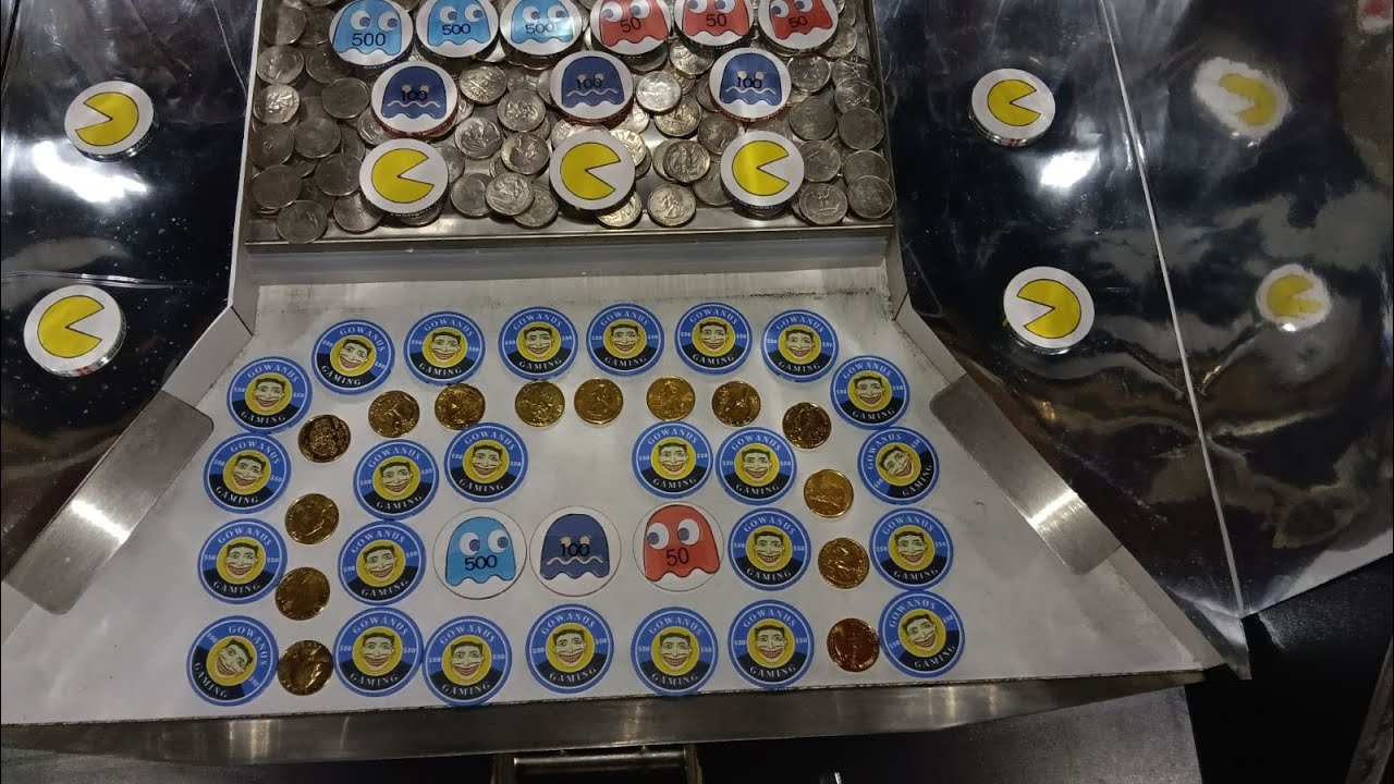 WE PLAY COIN PUSHER "PAC MAN" FOR $6,000 & 3 OUNCES OF GOLD! - YouTube